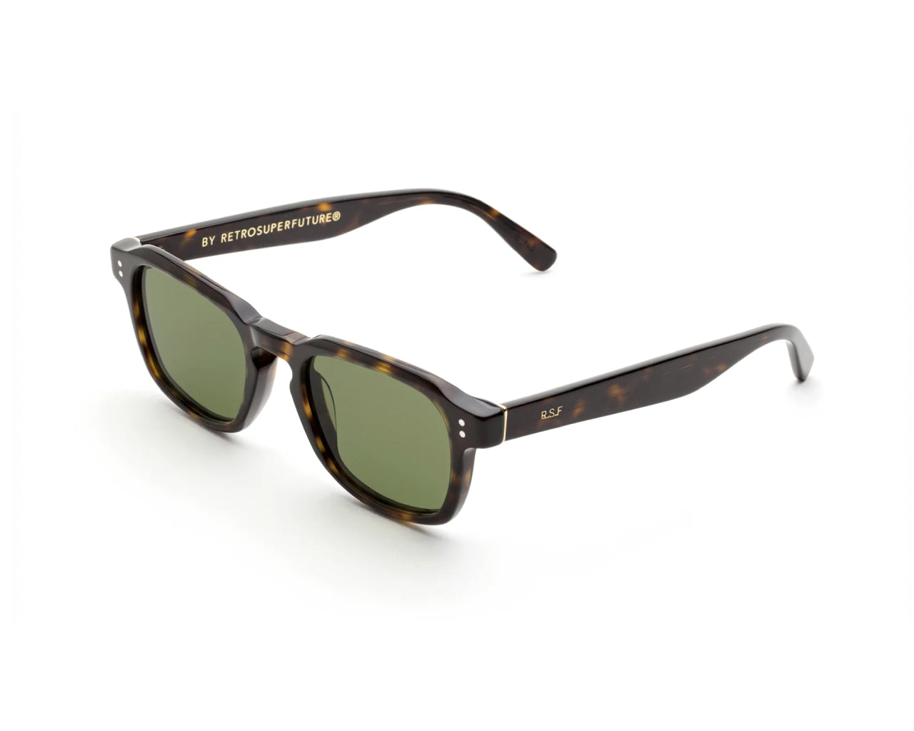 Retrosuperfuture Sunglasses KVT Luce 3627 Green 8059026093154 Frame Color Havana: Buy online at ...
