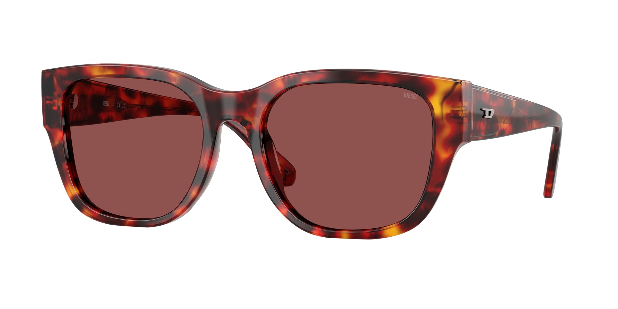 Diesel sunglasses DL2005 202375 8056262399538 Square color turtle: buy ...