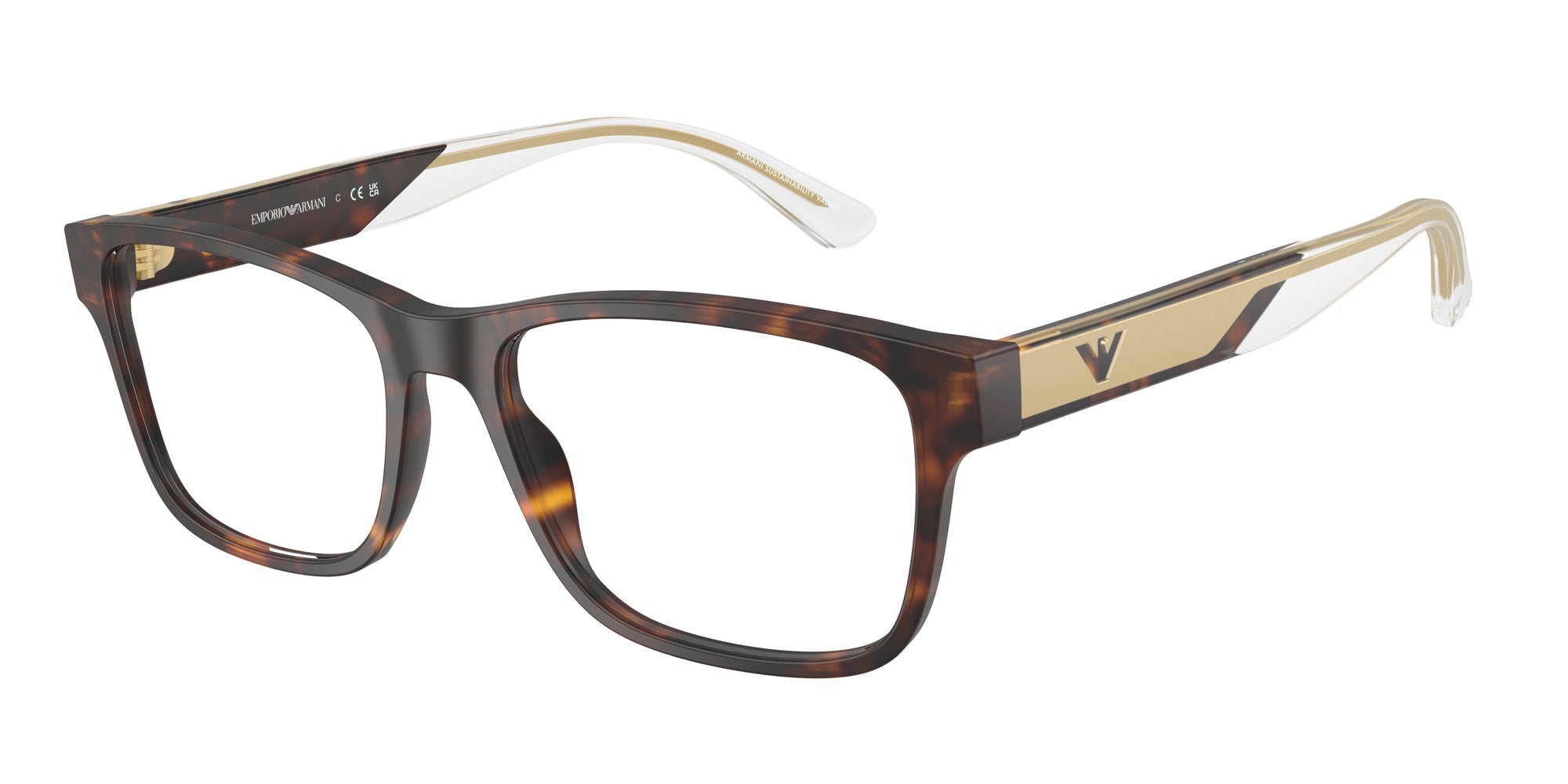 Vista frames Emporio Armani EA3239 5002 8056262478943 Square color ...
