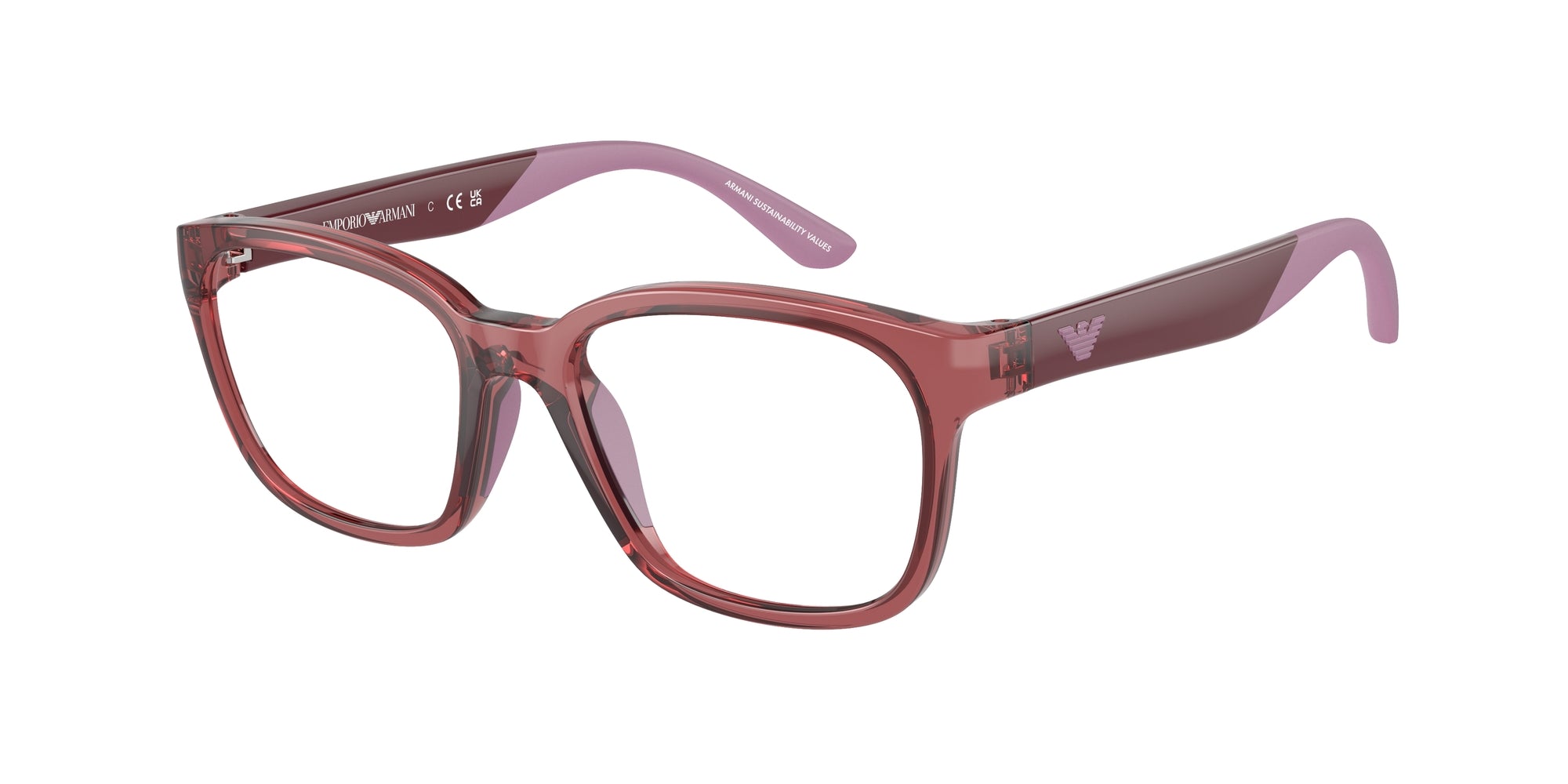Vista frames Emporio Armani Ek3003 5075 8056597965323 Red frame color ...