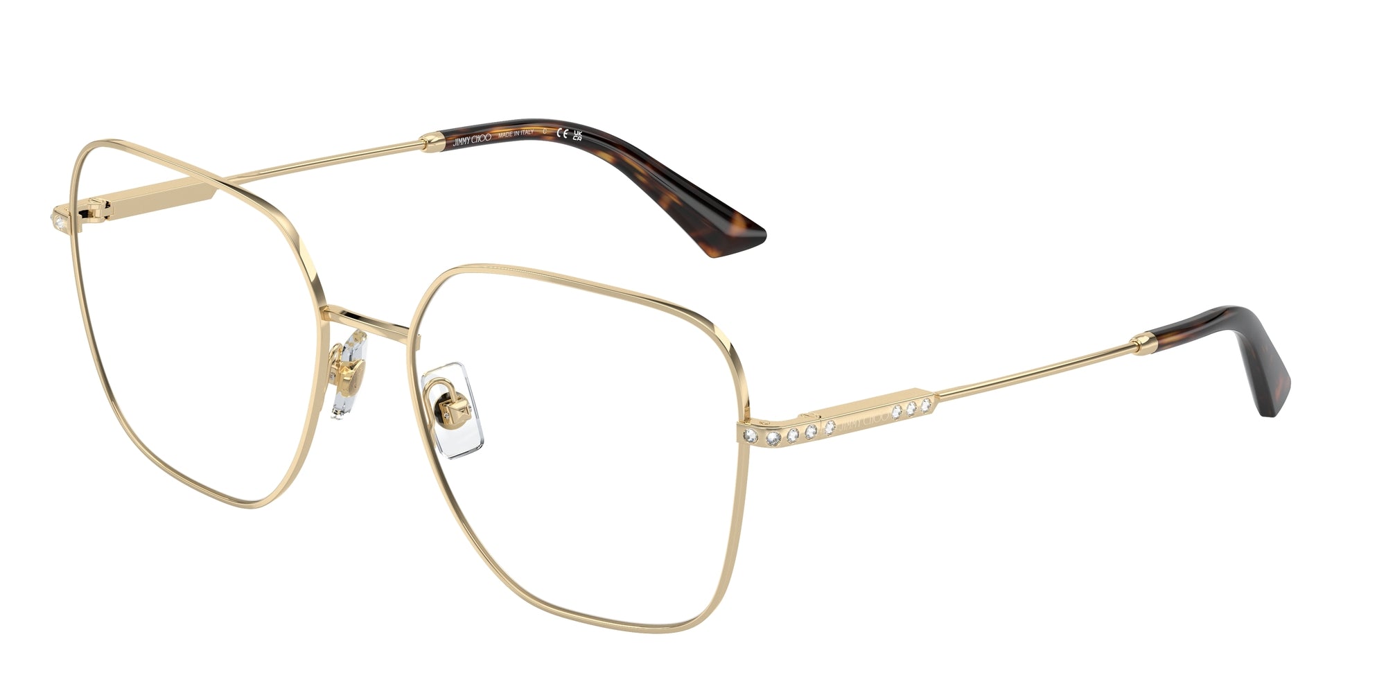 Vista frames Jimmy Choo JC2001b 3006 8056262040898 Food color Gold ...