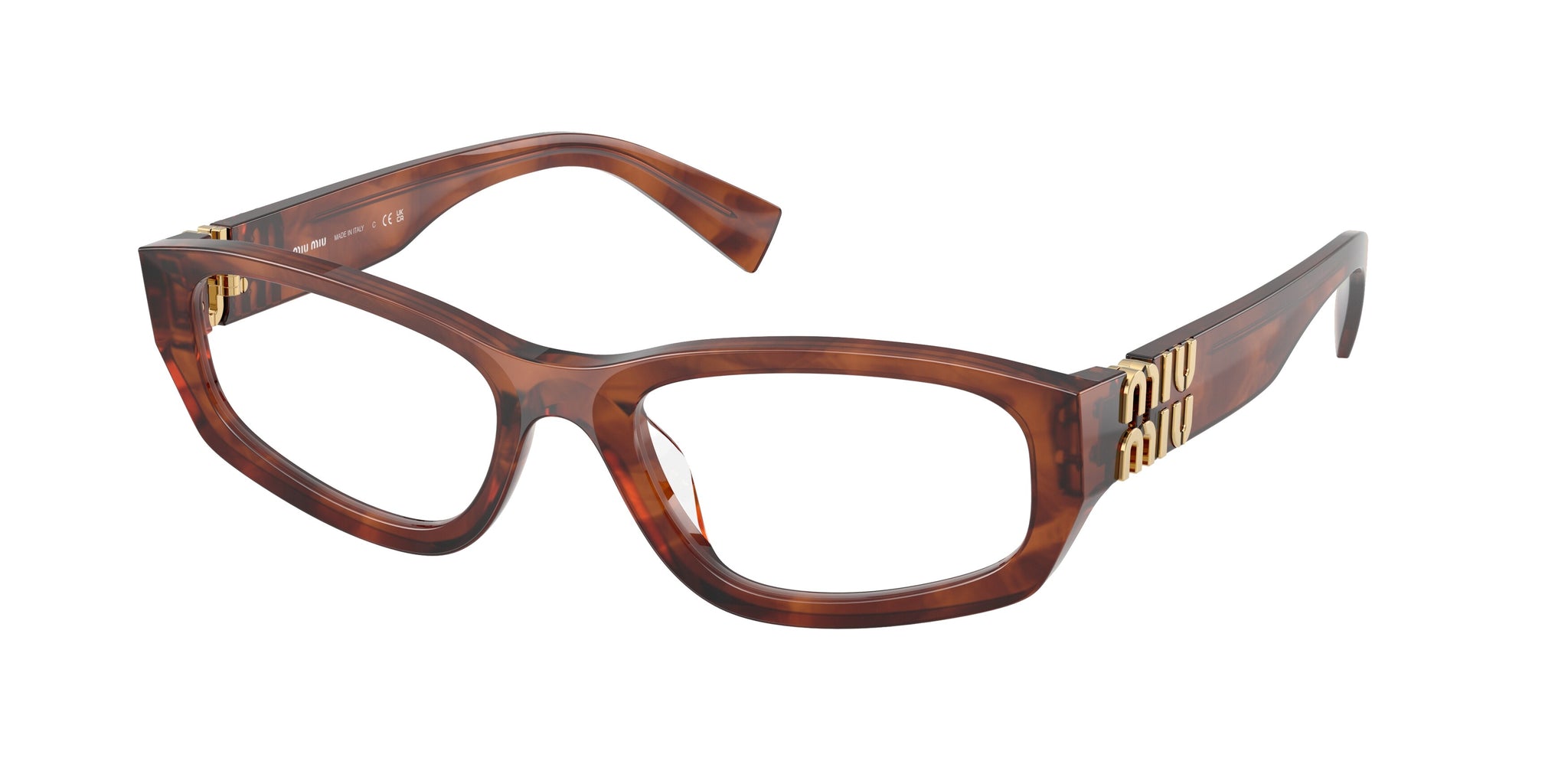 Optical frames Miu Miu MU 04YV 26E1O1 8056262582374 Frame color Brown ...