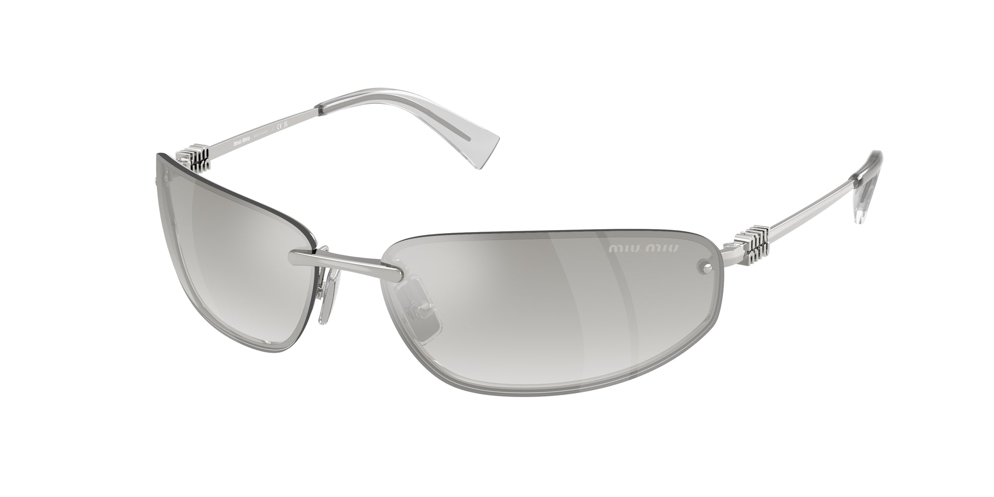 Sunglasses Miu Miu MU A50S 1BC8H1 8056262320471 Food color Silver : Buy ...