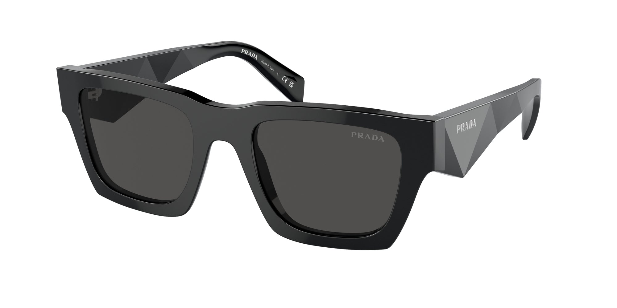 Prada Sunglasses PR A06S 16K08Z 8056597970402 Frame Color Black: Buy ...