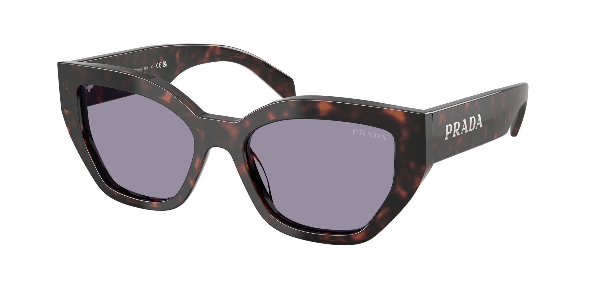 Sunglasses Prada PR A09S 17N03N 8056262357699 SHAVELY color turtle: buy ...
