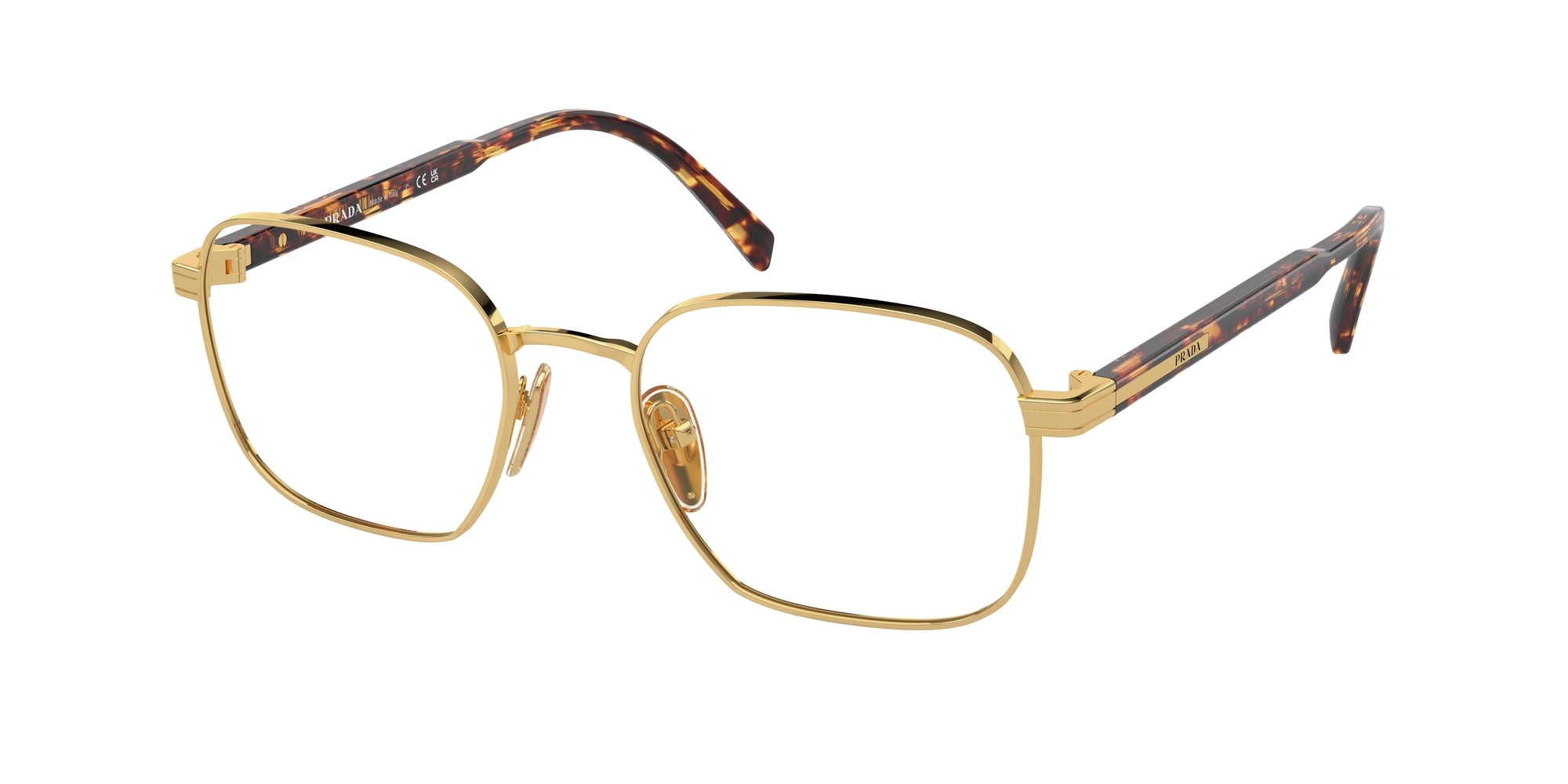 Prada PR A55V 5AK1O1 optical frames 8056262134276 Frame color Gold: Buy ...