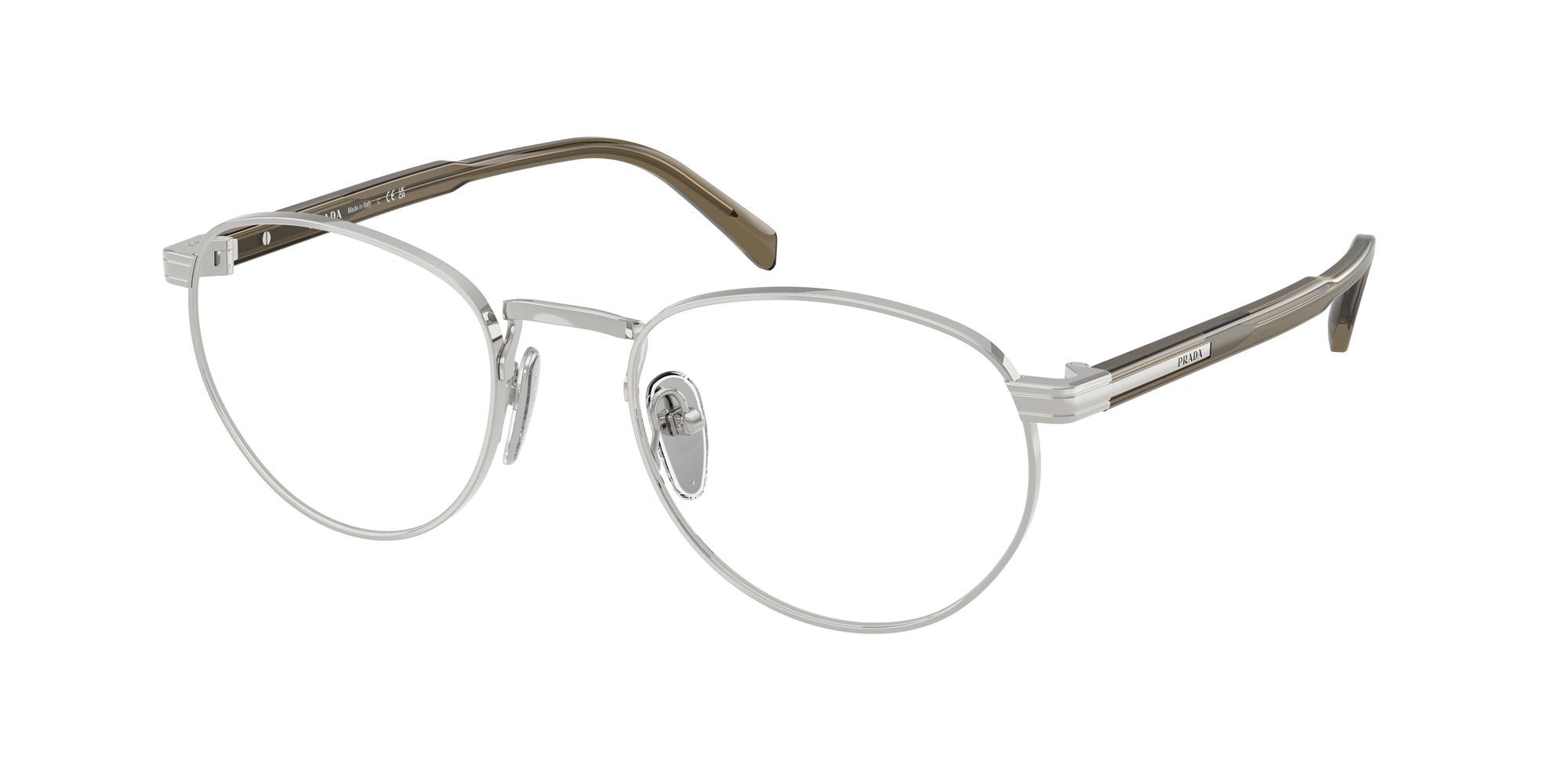 Vista frames Prada PR B52V 11U1O1 8056262397923 Square color Silver ...