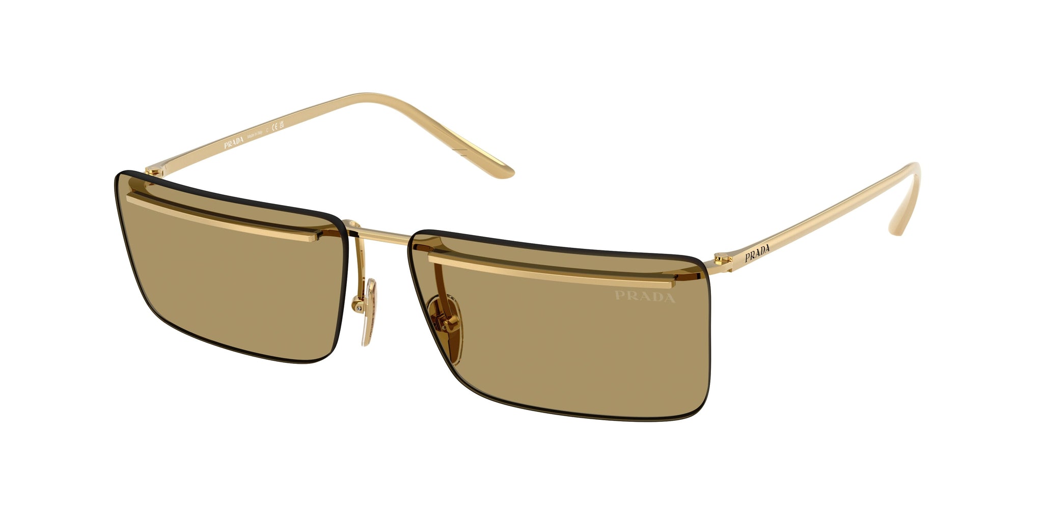 Sunglasses Prada PR C53S 5AK70G 805626665169 Frame color Gold : Buy ...