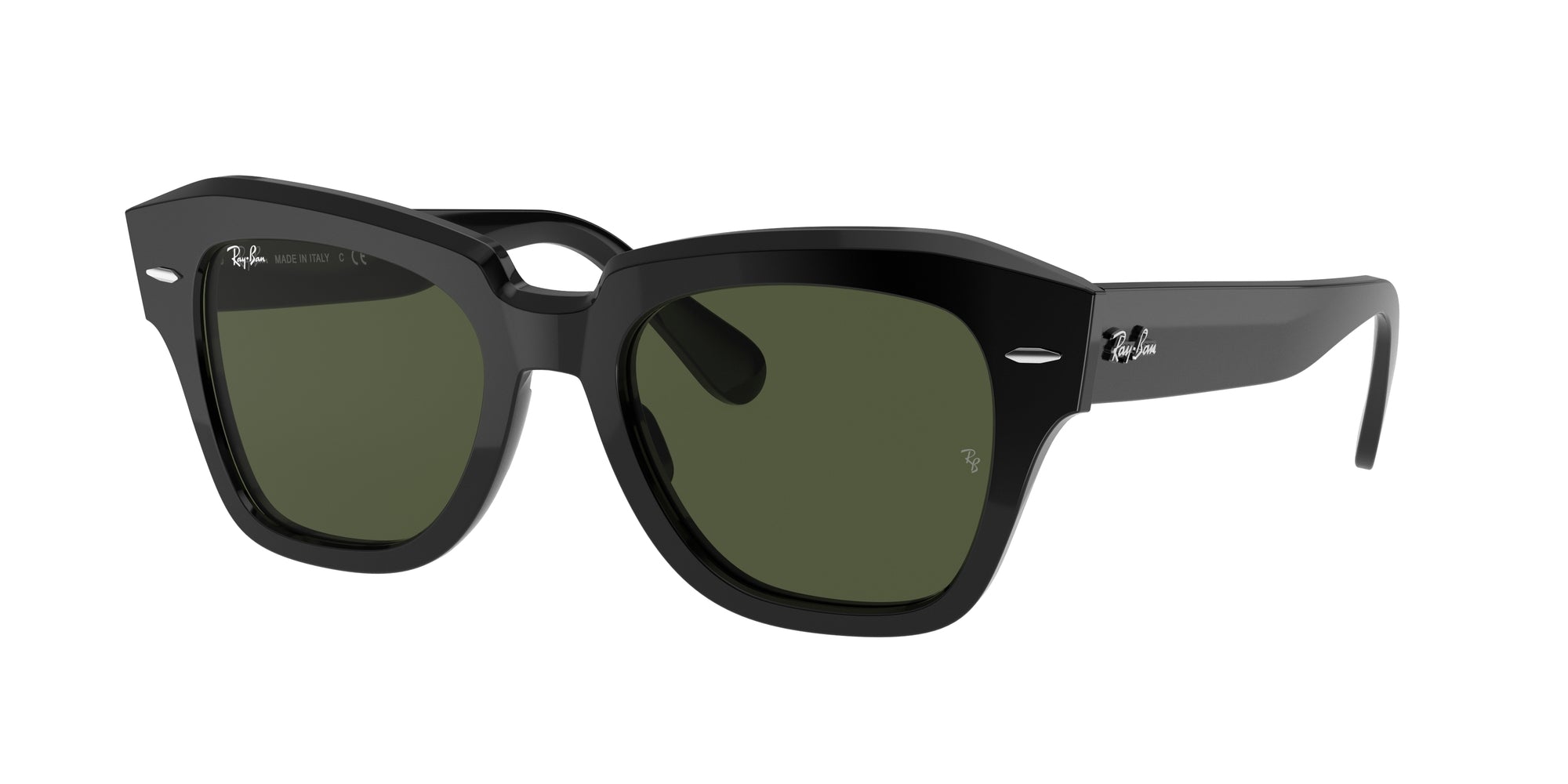 Ray-Ban Sunglasses RB2186 STATE STREET 901/31 8056597177603 Frame Color ...