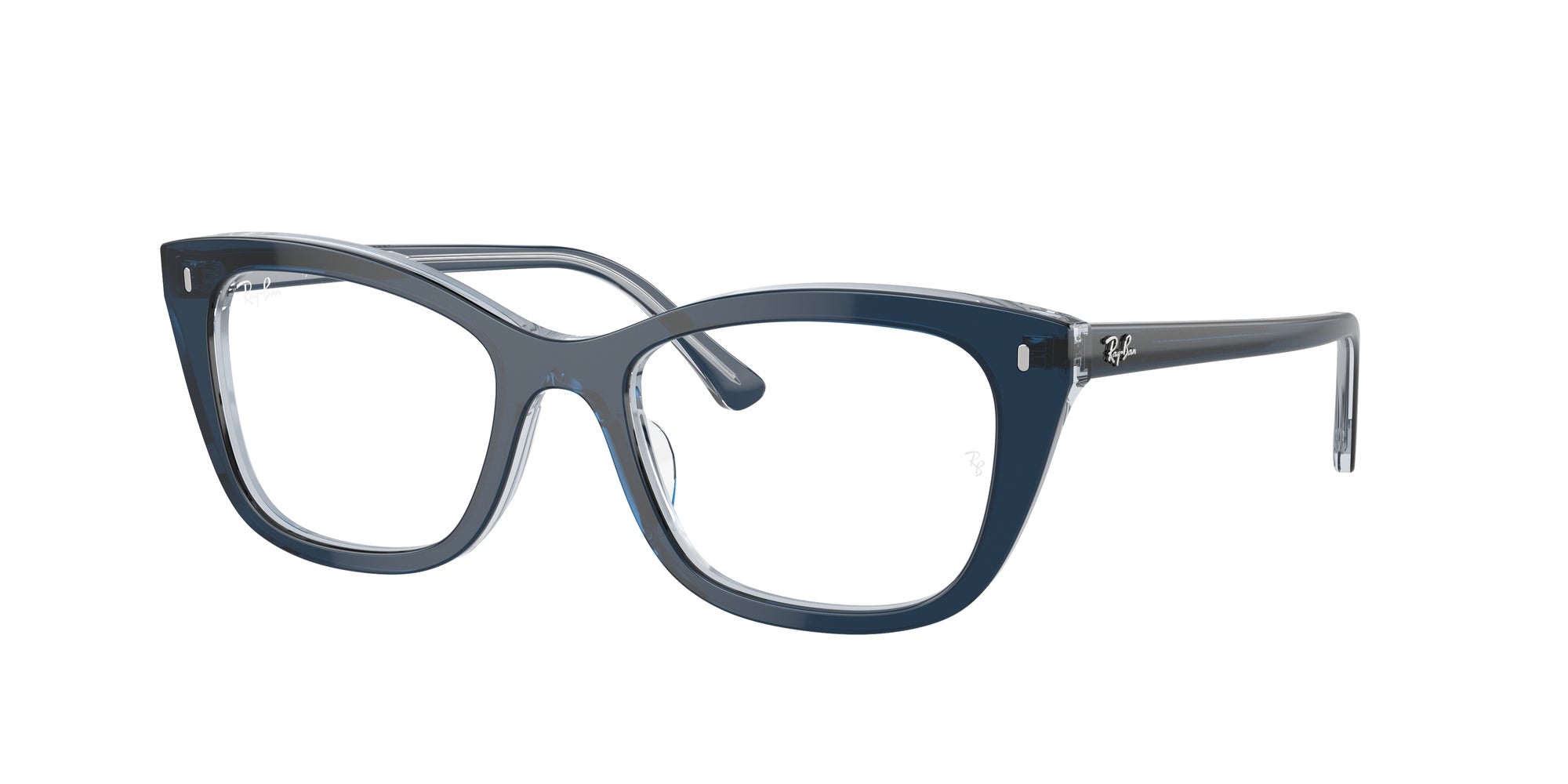 Vista frames Ray-Ban Rx5433 8324 8056262034316 Blue frame color: buy ...
