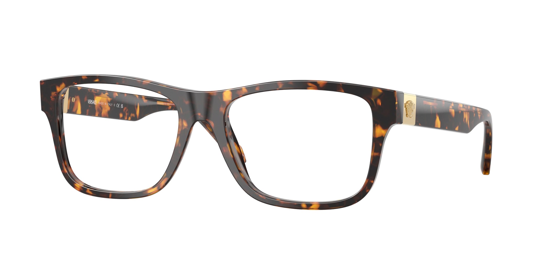 Optical frames Versace VE3380 5514 8056262548486 Frame color turtle ...