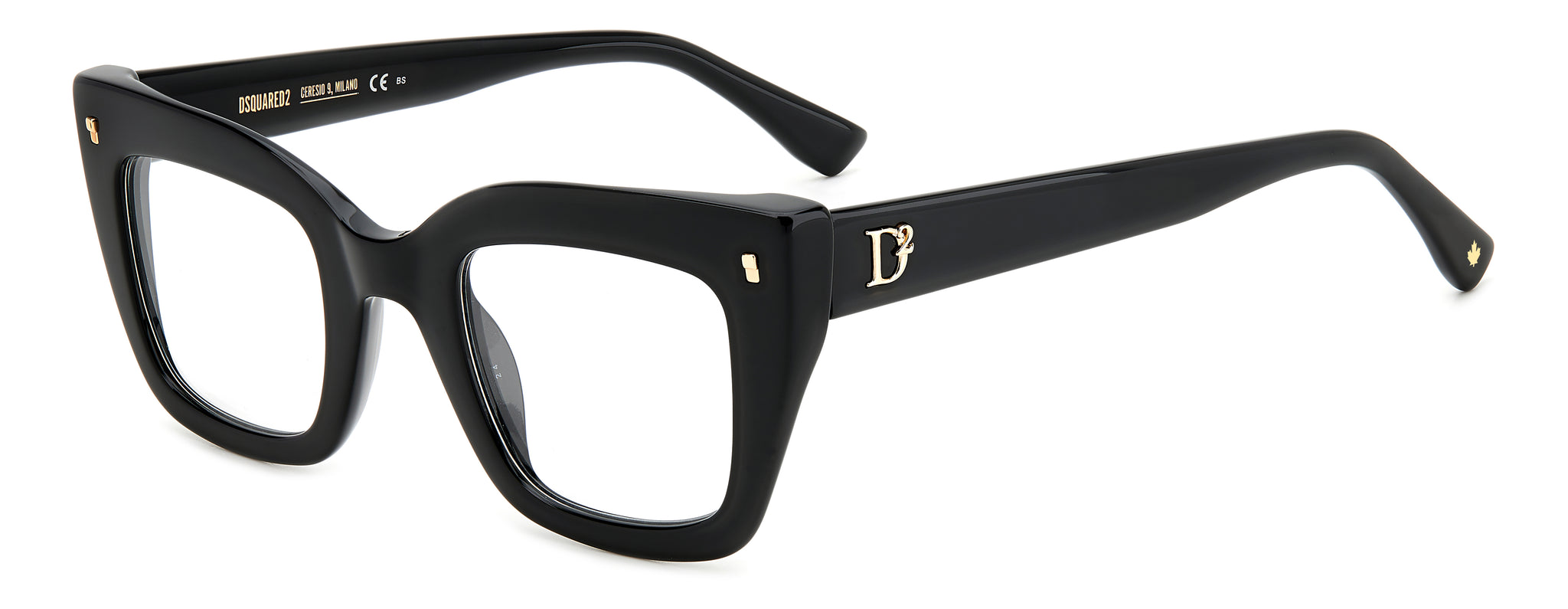 Dsquared2 D2 optical frames 0099 807 716736785820 Frame color Black ...