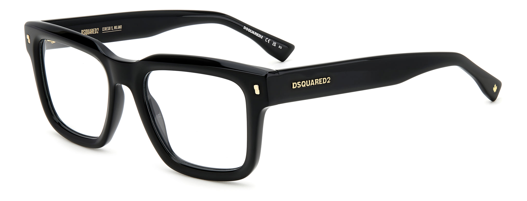 Dsquared2 D2 optical frames 0090 807 716736787374 Frame color Black ...
