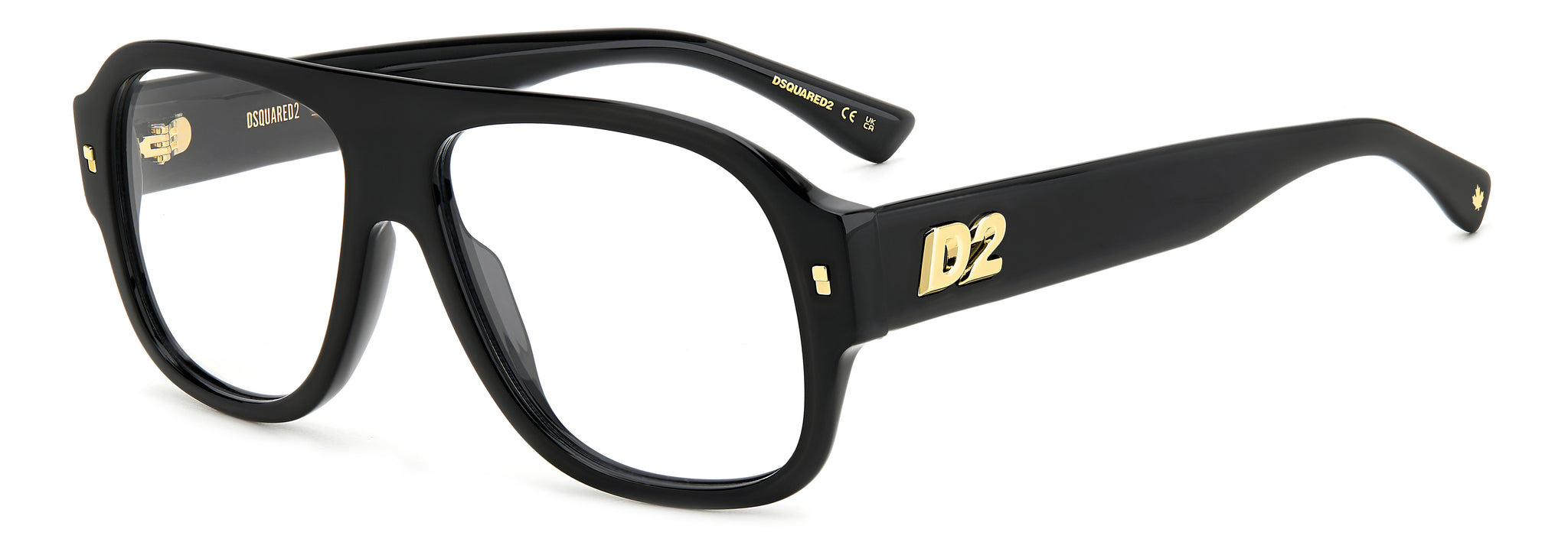 Dsquared2 D2 optical frames 0125 807 716736975276 Frame color Black ...