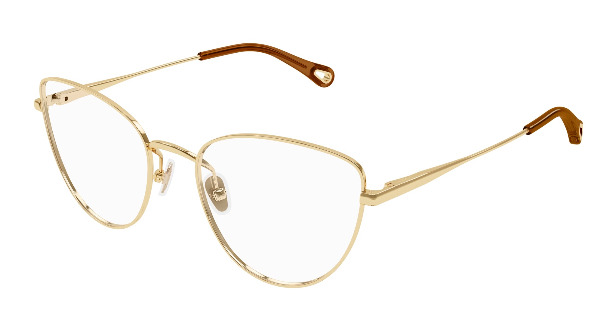 Vista frames Chloé CH0319O 001 889652550978 FROW Gold : Buy online at ...