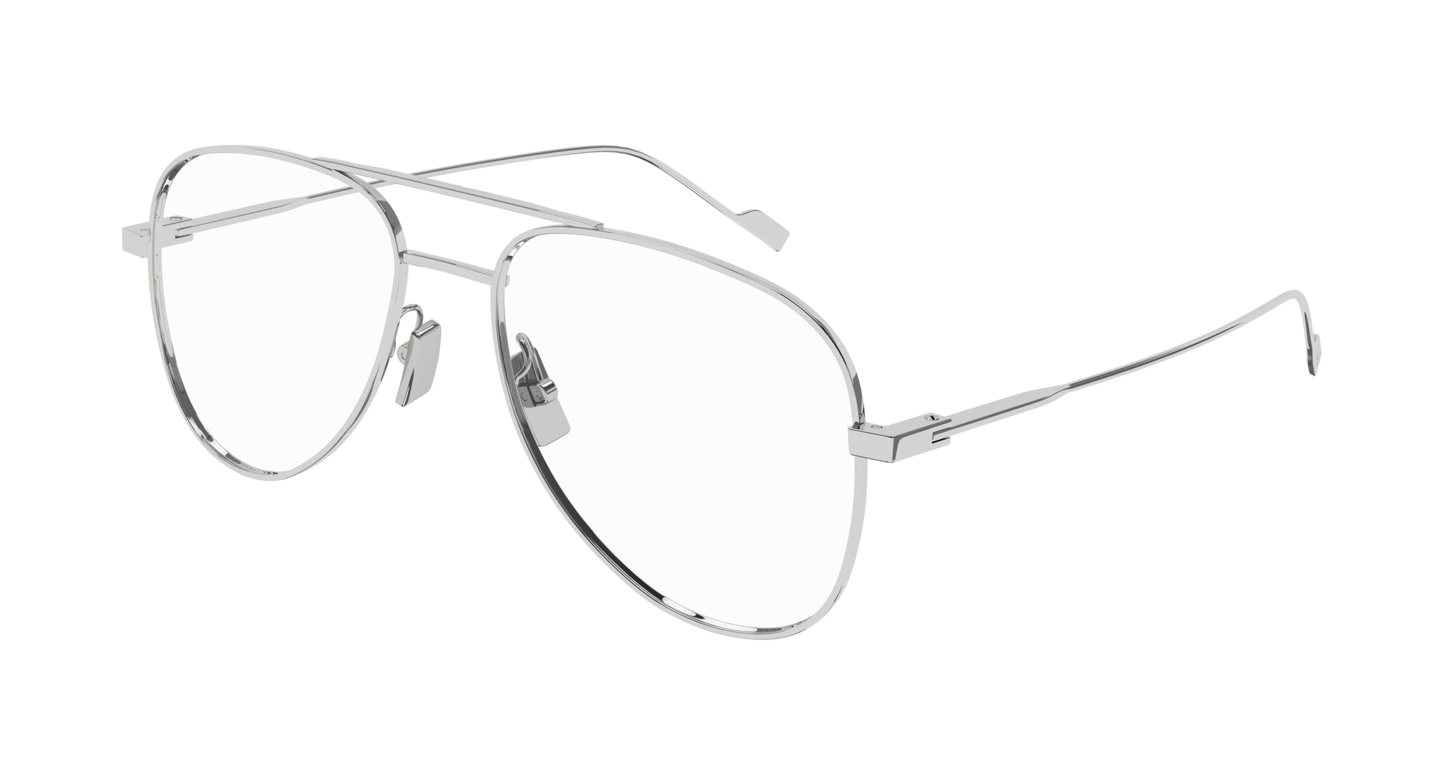Vista frames SAINT LAURENT Classic 11 YSL 002 889652376646 Silver frame ...