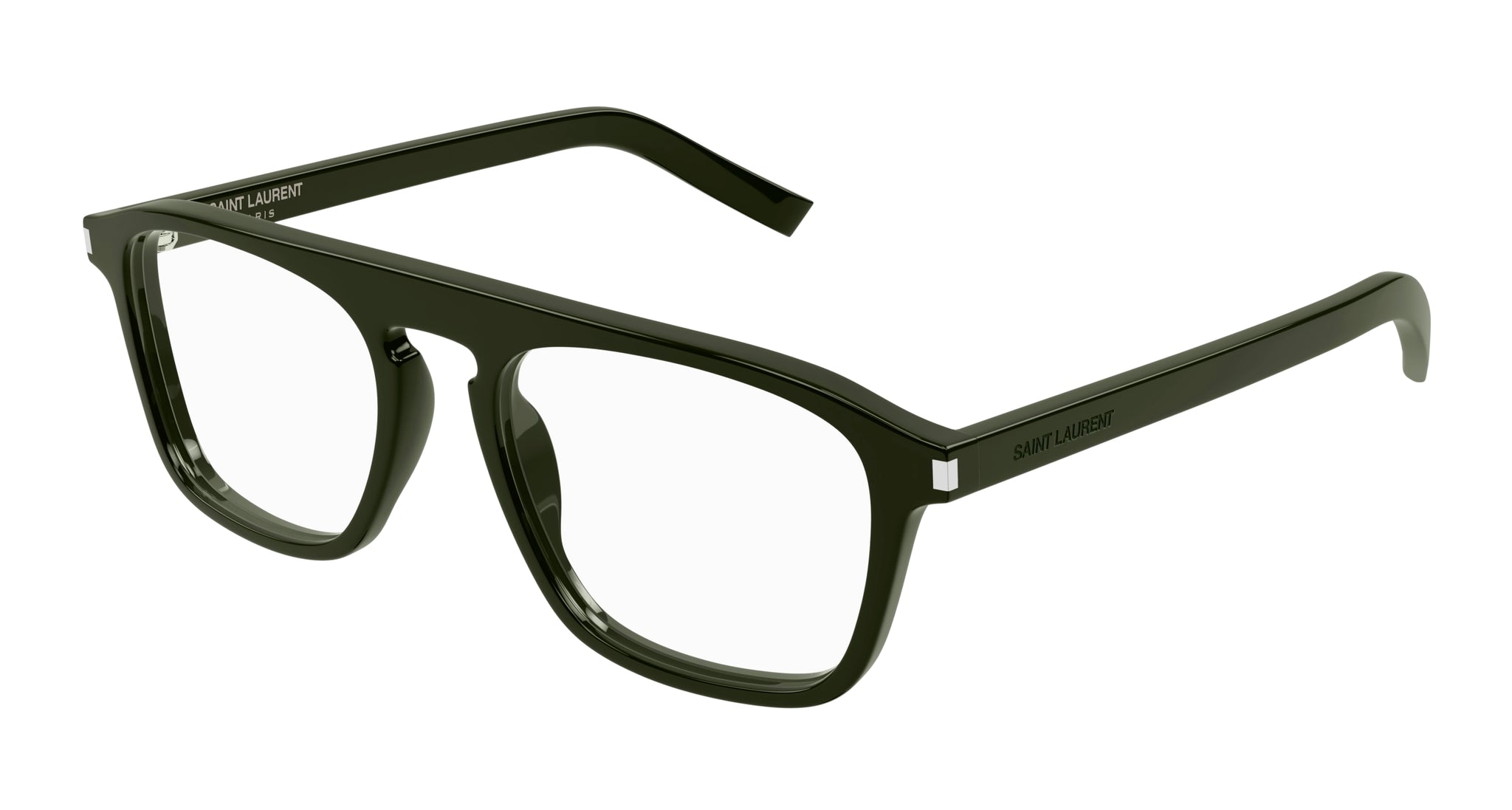 Vista frames SAINT LAURENT SL 157 011 889652522067 Food color Green ...