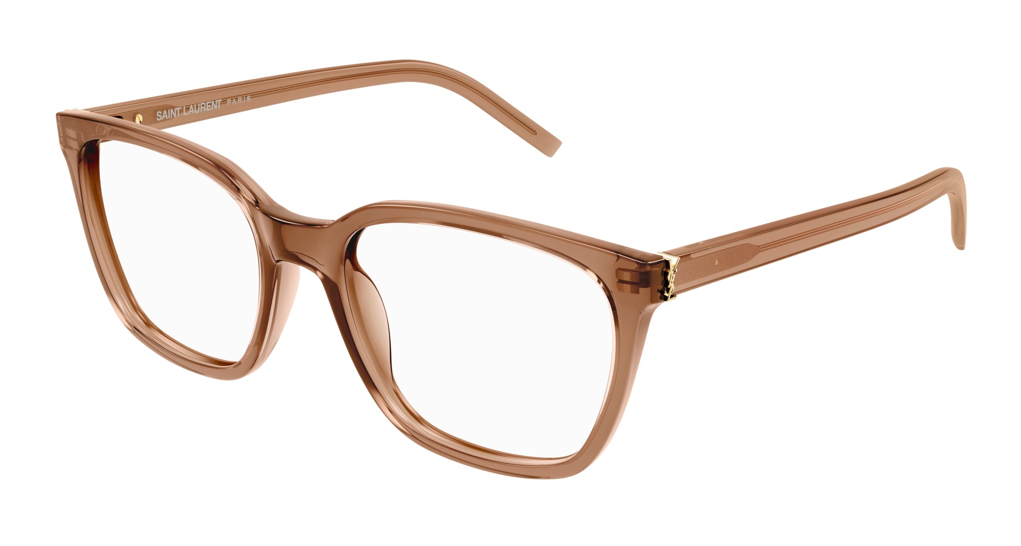 Optical frames SAINT LAURENT SL M129 006 889652454665 Frame Color Brown ...