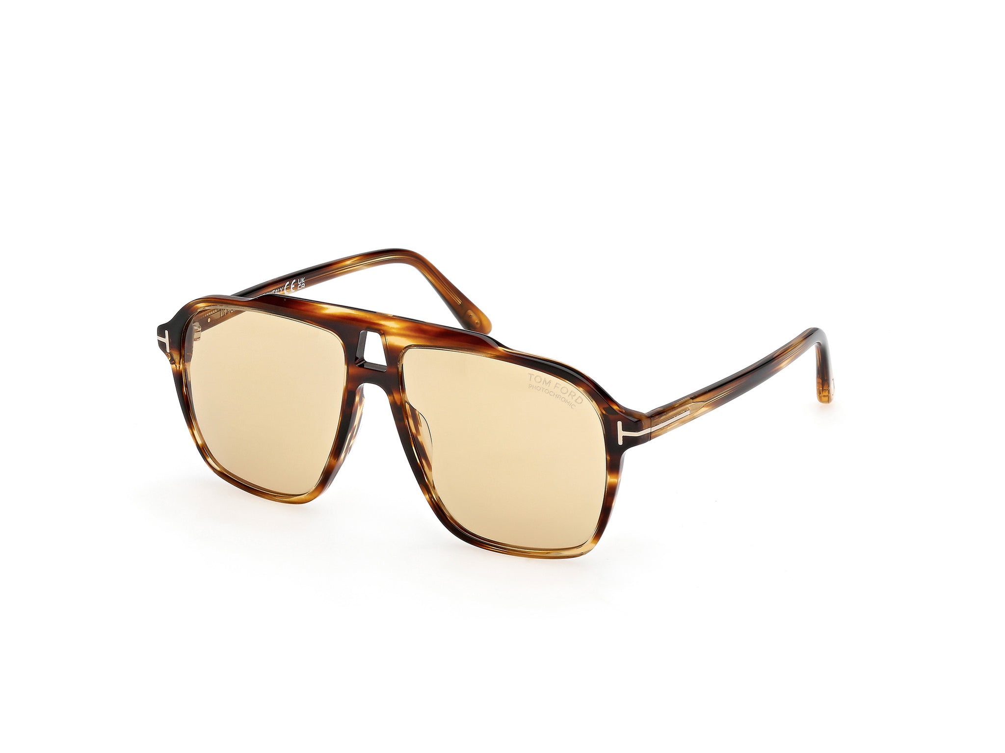 Sunglasses TOM FORD FT1209 AUTARI 56E 889214559012 HAVANA SWAKING COLOR ...