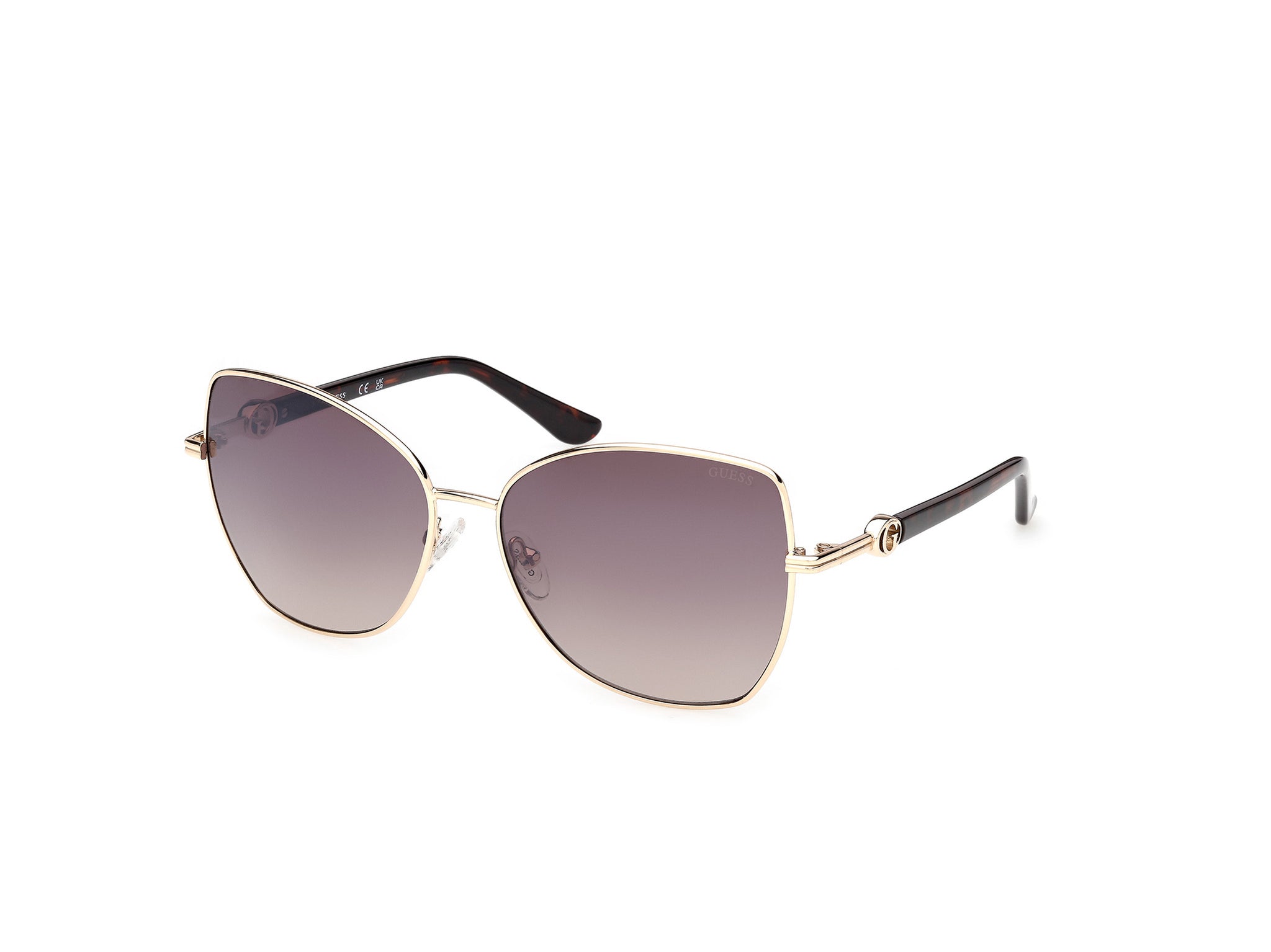 Sunglasses Guess GU00259 32G 889214614681 Frame color Gold : Buy online ...