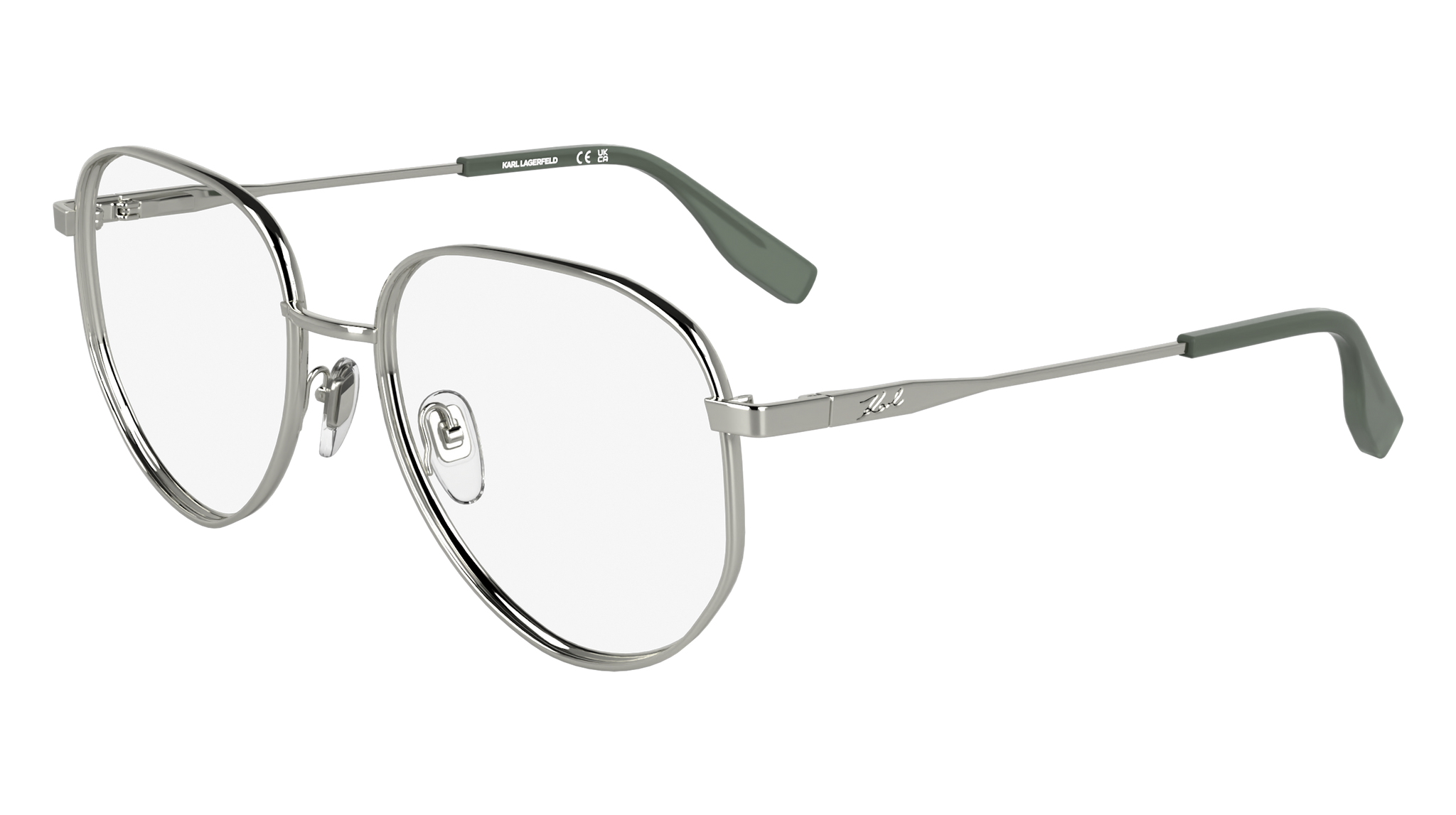 Vista frames Karl Lagerfeld KL361 040 883900110839 Food color Silver ...