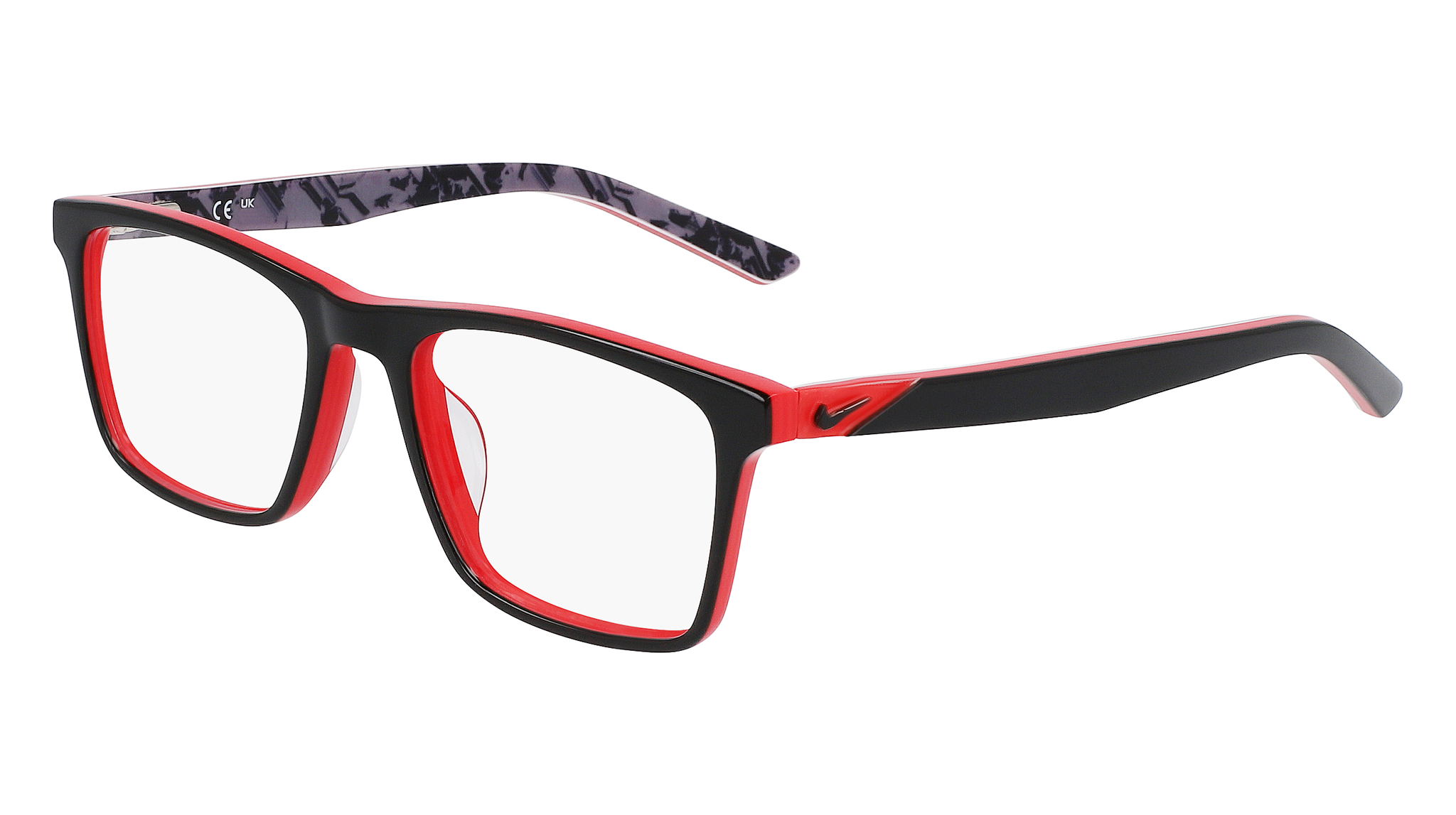 Nike optical frames NIKE 5548 006 886895593045 Frame Color Black/Red ...