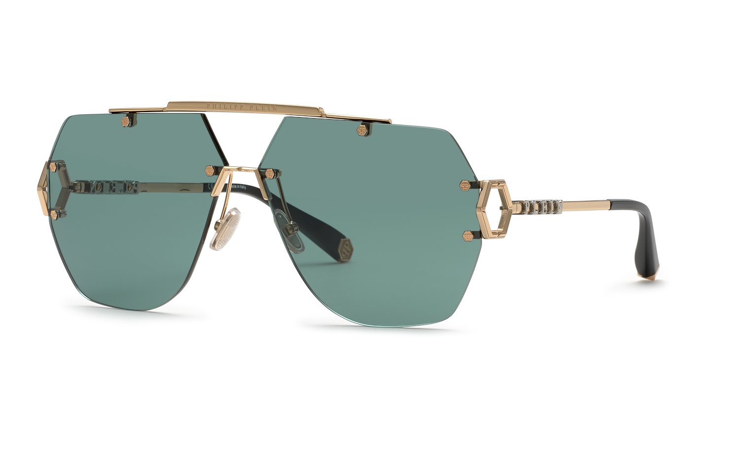 Sunglasses Philipp Plein SPP111 Plein Sleek 0340 190605540251 Frame ...