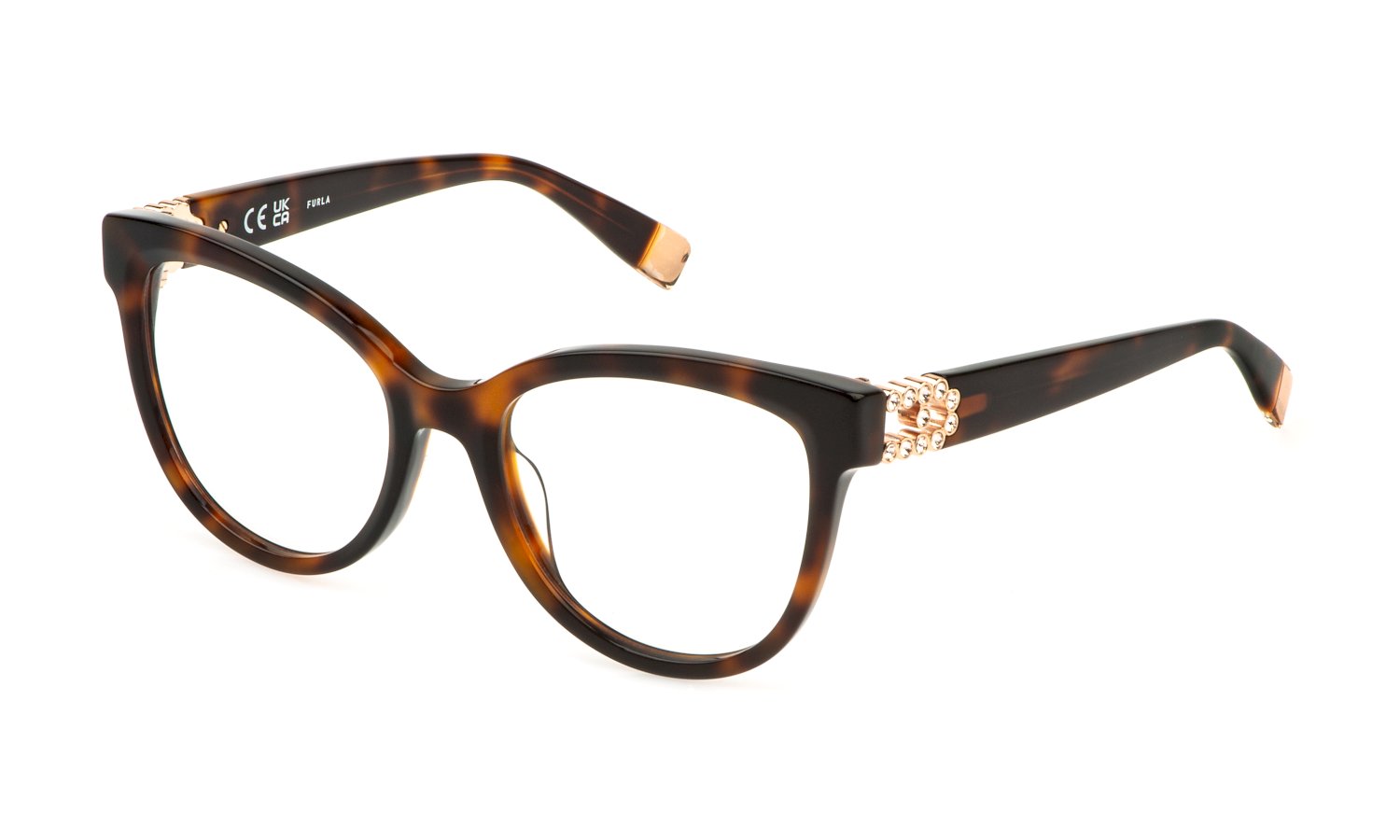 Vista frames Furla Vfu864s 752 190605603451 Havana frame color: buy ...