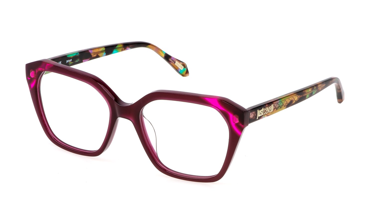 Optical frames Just Cavalli VJC078 06pj 190605571569 Frame color Violet ...