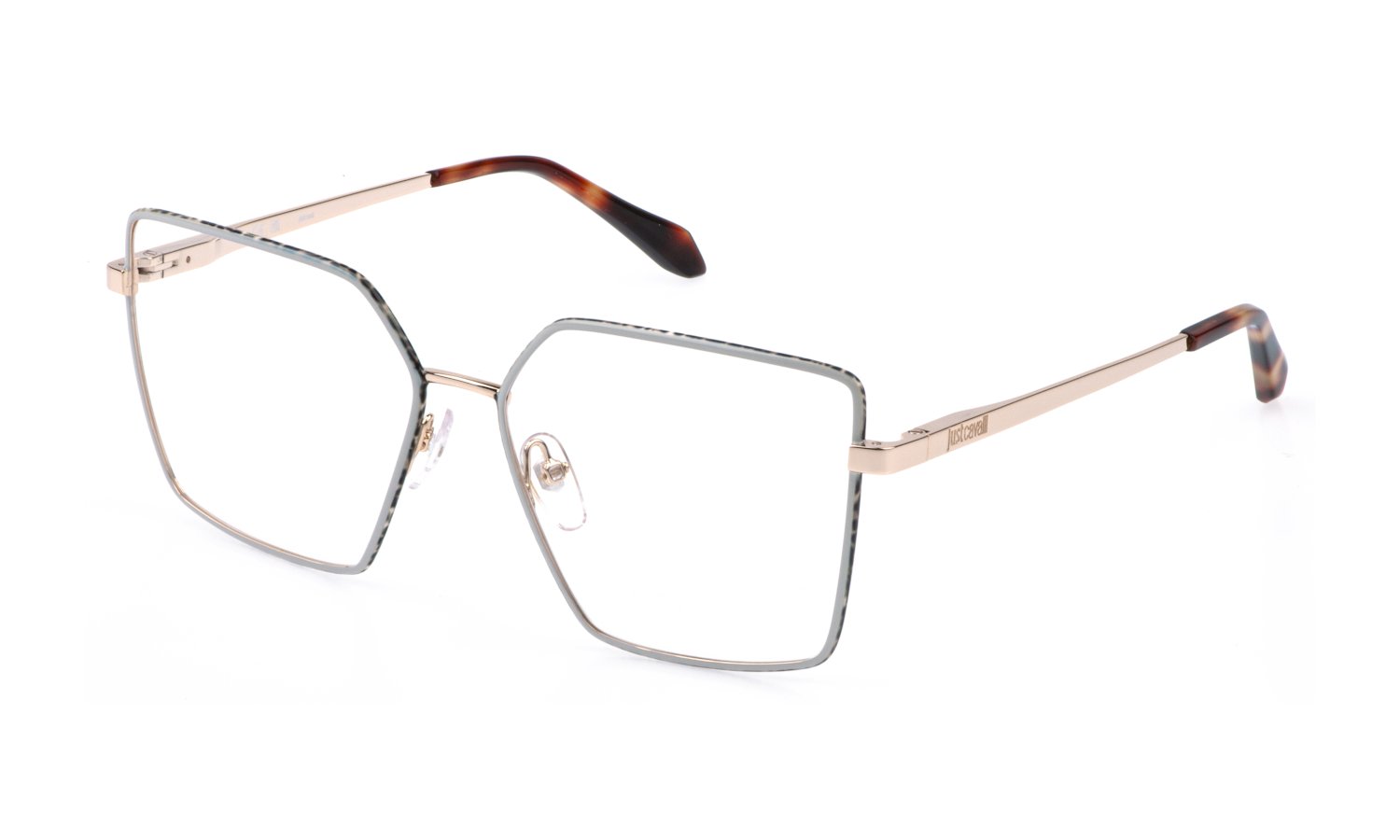 Optical frames Just Cavalli VJC132 08MZ 190605611647 Frame color Gold ...